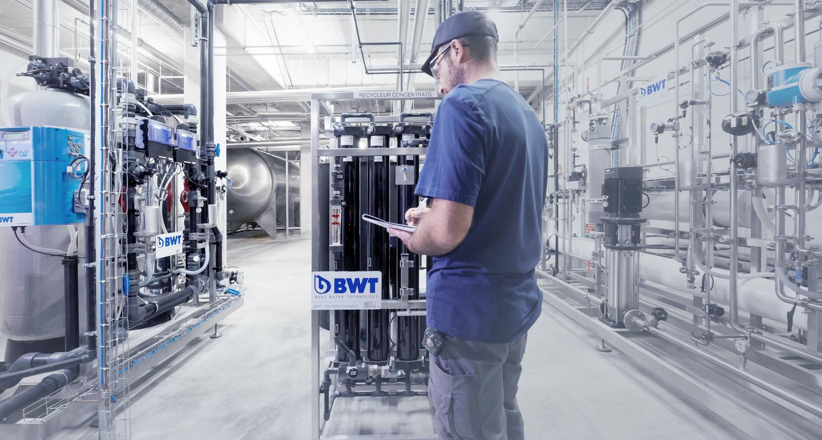 Services et maintenance des équipements industriels | BWT Industries